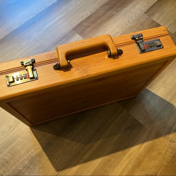 Premium Green Bamboo | Office | New Premium Green Bamboo Briefcase ...